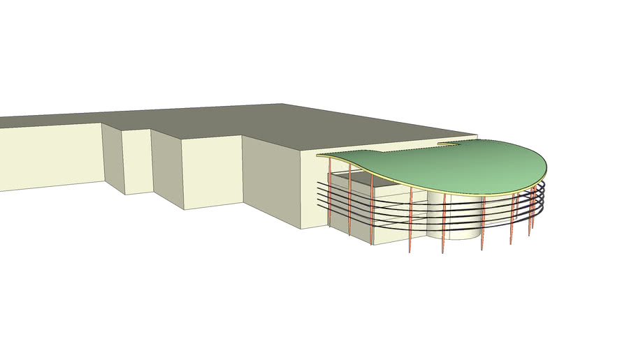 cubierta curva | 3D Warehouse