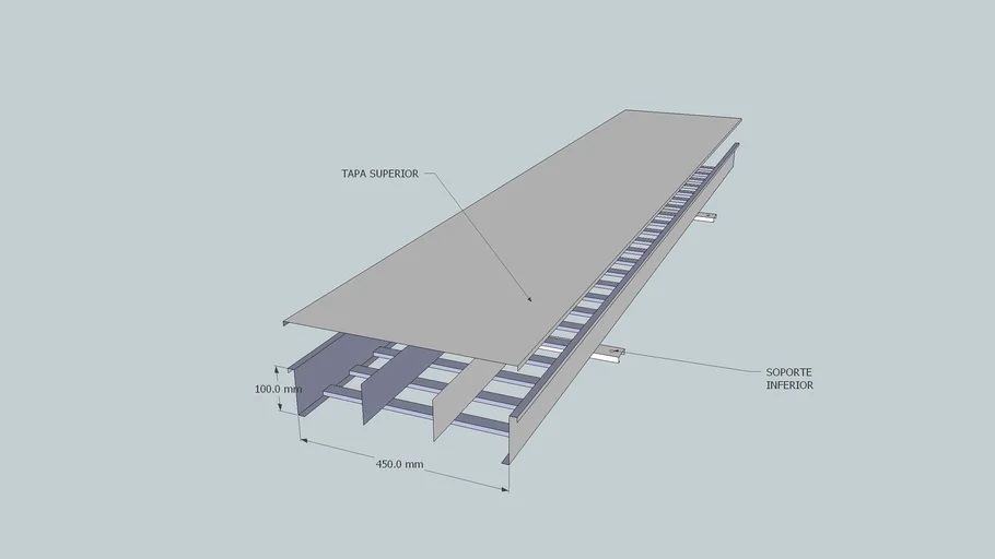 BANDEJA PORTA CABLE | 3D Warehouse