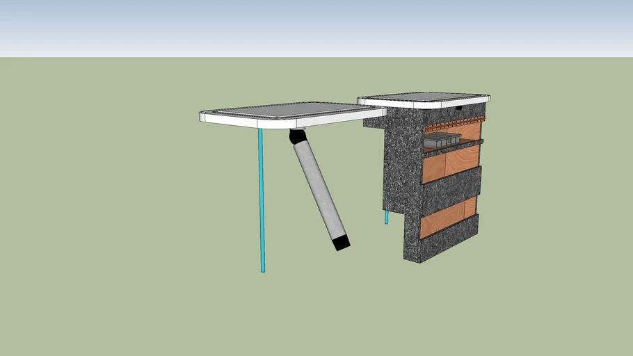 Bait/Rigging Table | 3D Warehouse