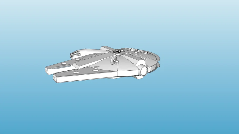 Millennium Falcon V3 | 3D Warehouse