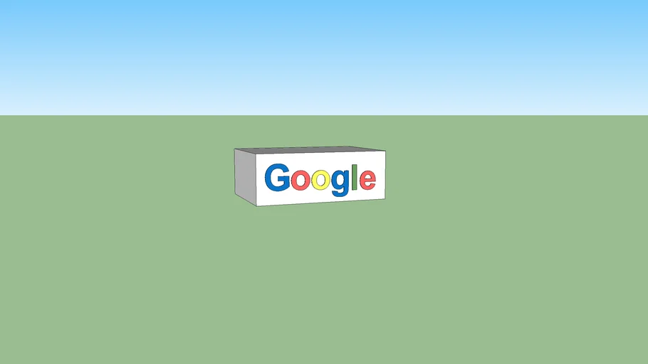 Google logo | 3D Warehouse