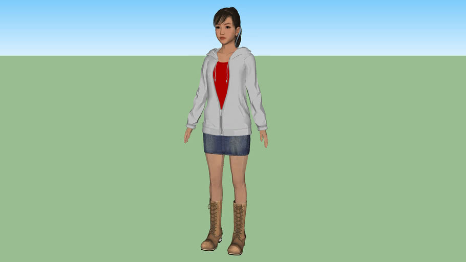 Yakuza 6 Haruka | 3D Warehouse