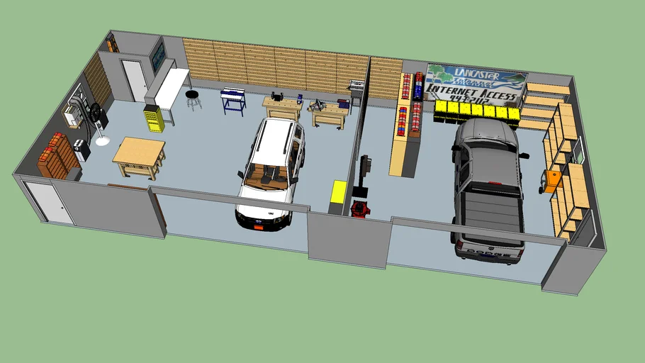 Shop Plan | 3D Warehouse