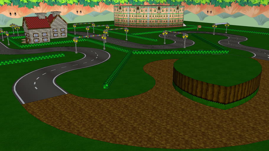 Just another Mario kart Wii Custom Track | 3D Warehouse