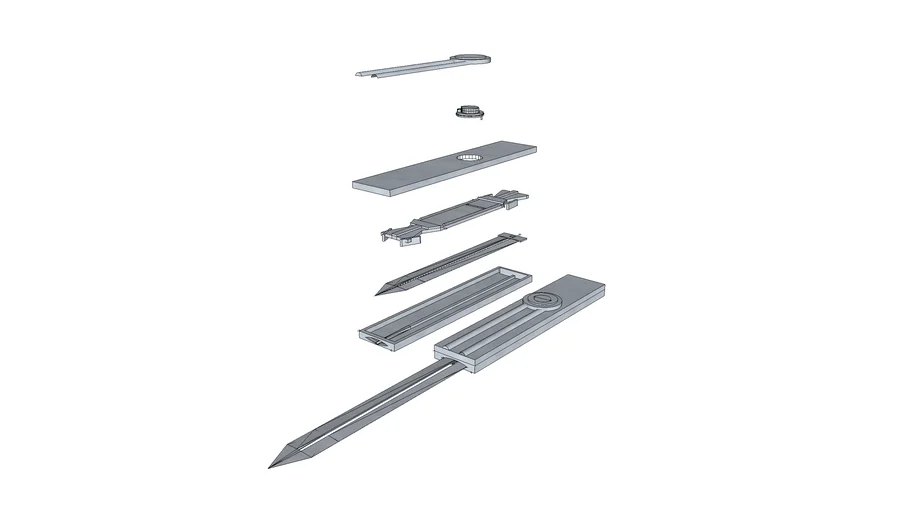 Dual Action Assassin's Creed Hidden Blade | 3D Warehouse