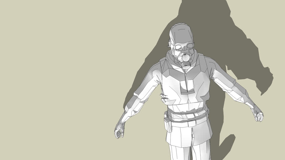 half life 2 police | 3D Warehouse