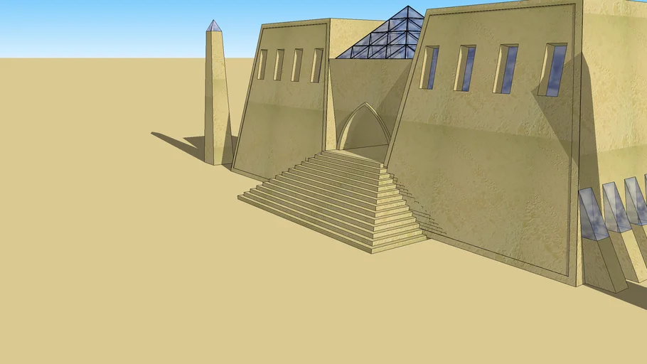 Ancient Egyptian Temple | 3D Warehouse