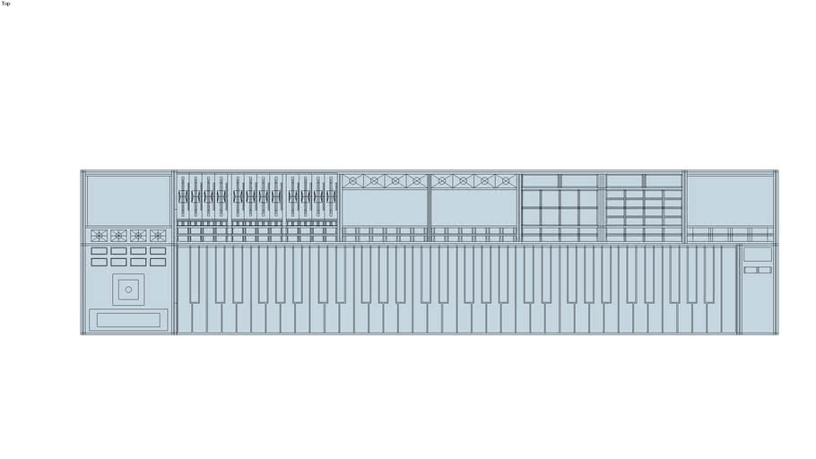 modular midi controller/synth/workstation | 3D Warehouse