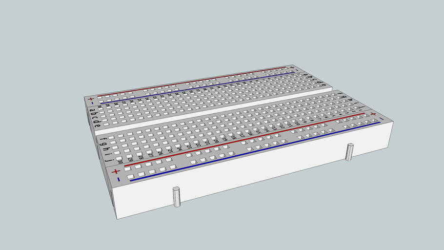 Breadboard 30 x 2 x 2 | 3D Warehouse