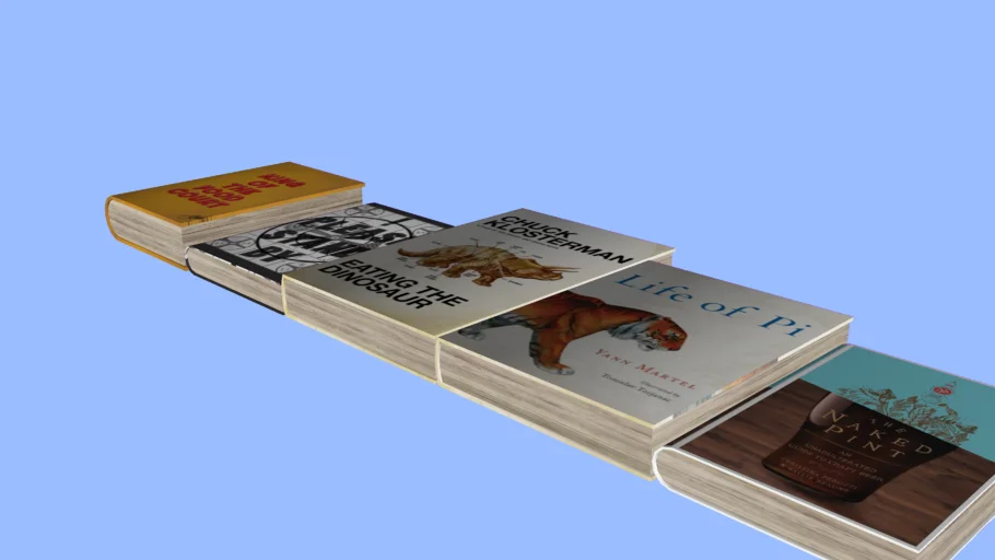 Set of books | 3D Warehouse
