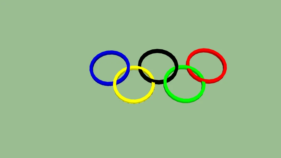 Olympic rings | 3D Warehouse