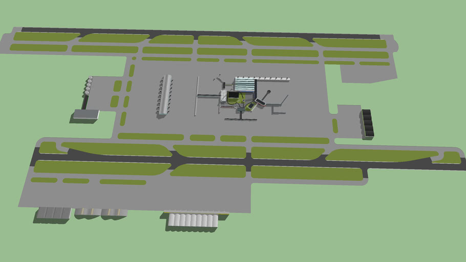 International airport | 3D Warehouse