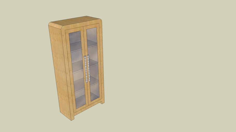 display cabinet | 3D Warehouse