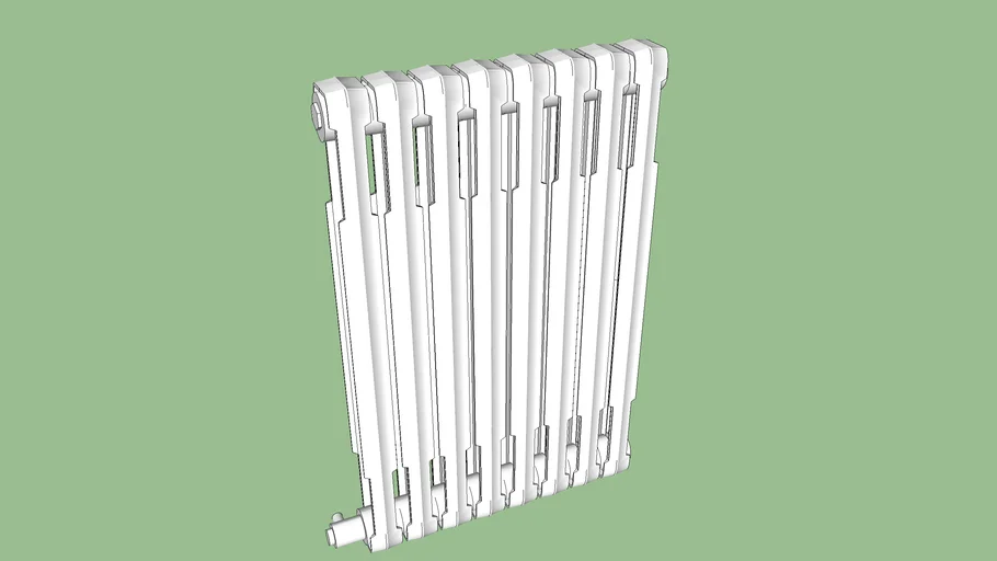 Cast radiator | 3D Warehouse