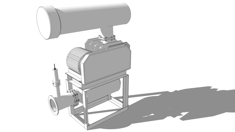 roots blower | 3D Warehouse