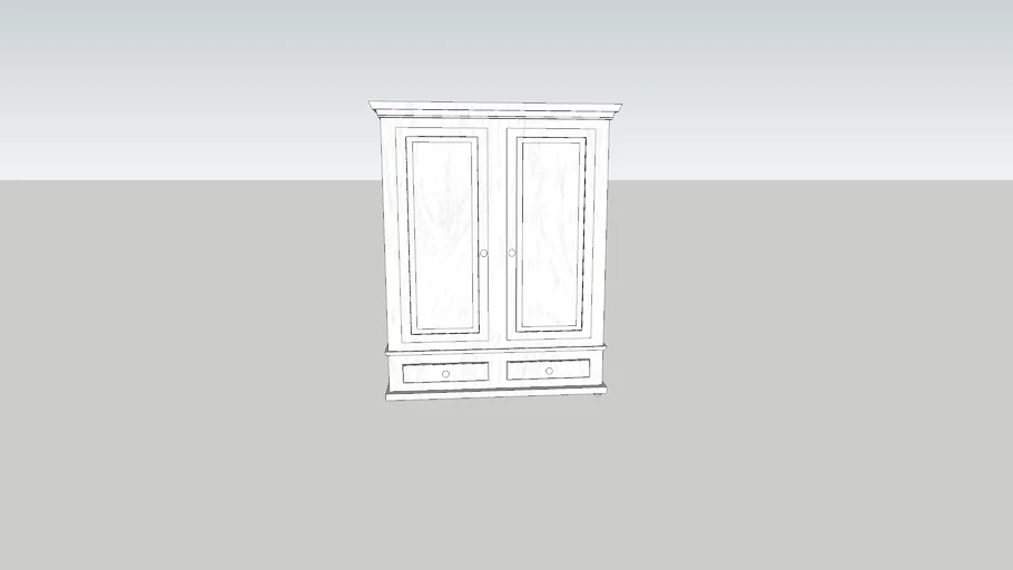 Vintage Wardrobe | 3D Warehouse