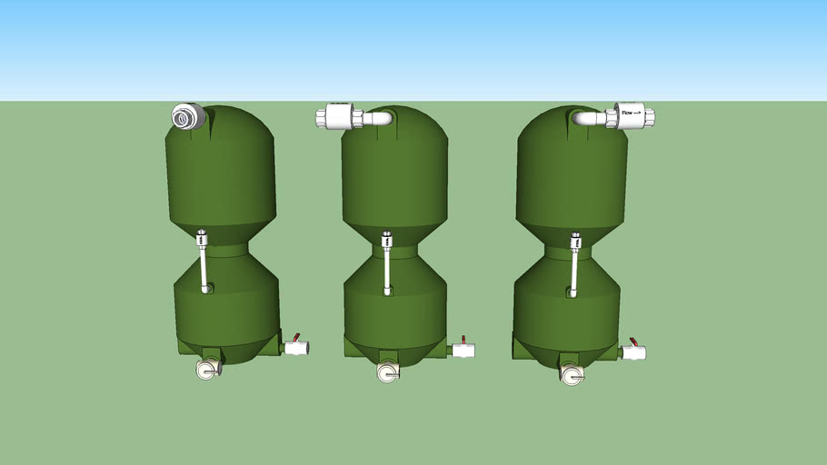 Bubble Washed Bead Filter | 3D Warehouse