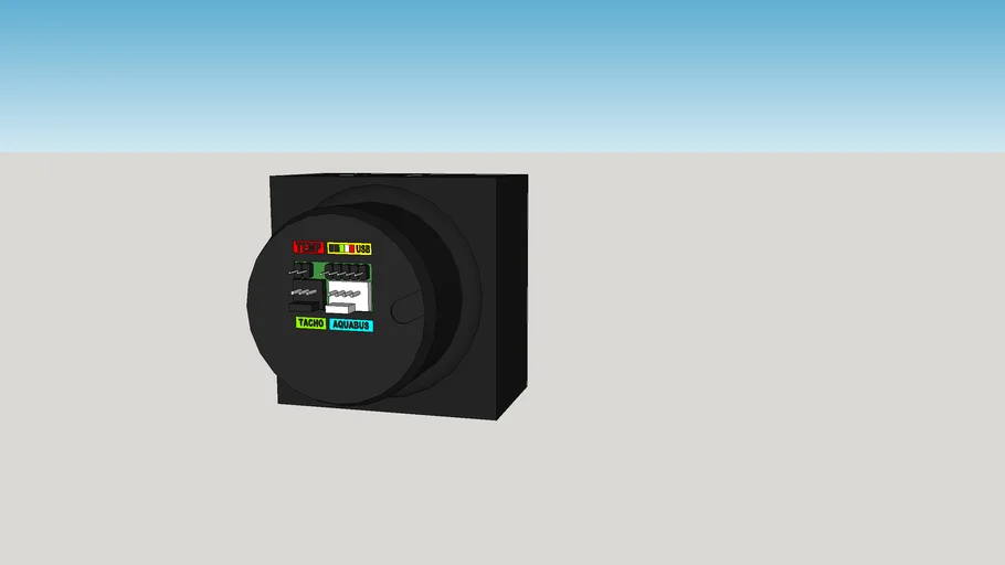 USB and Aquabus D5 Pump | 3D Warehouse