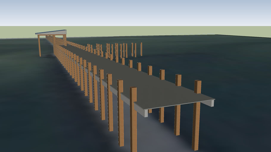 Ship Island Pier | 3D Warehouse