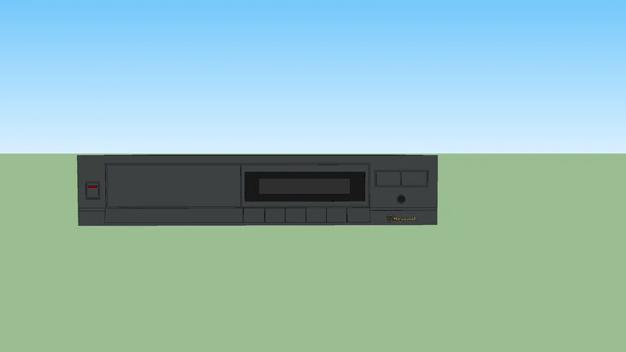 Sherwood CD-2165C CD player | 3D Warehouse