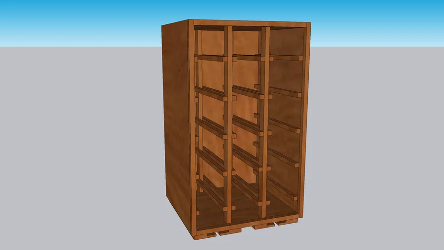 Behan Wine Rack | 3D Warehouse