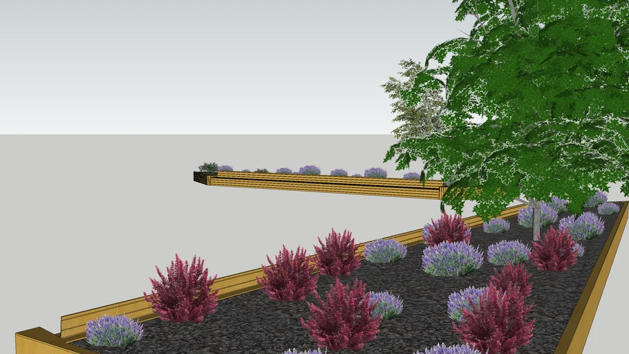 Planter Bench Seating | 3D Warehouse