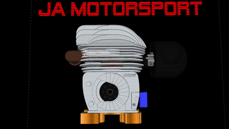 Comer 100cc engine | 3D Warehouse
