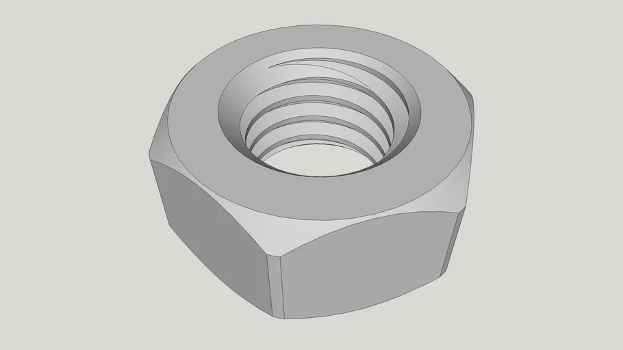nut M8 | 3D Warehouse
