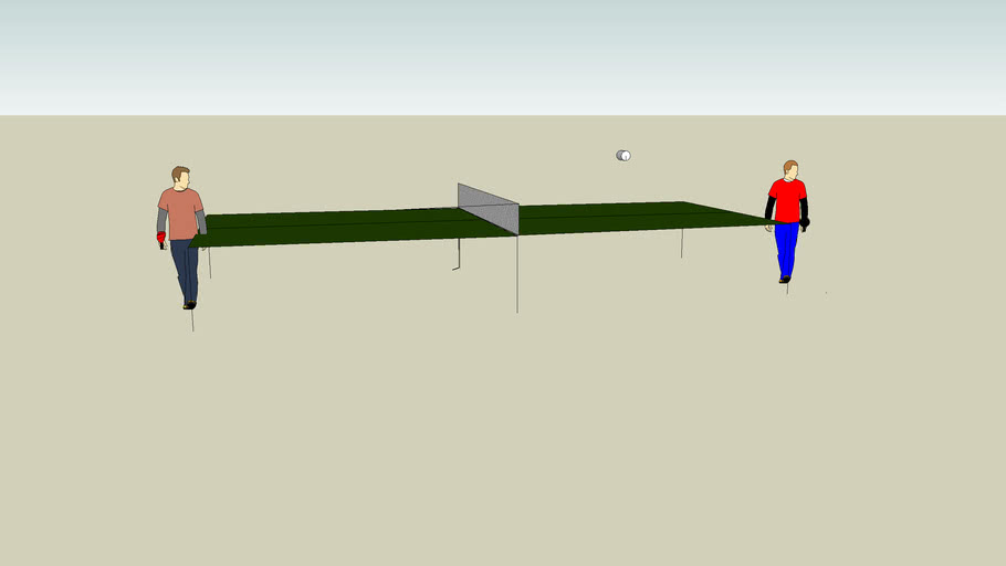 table tennis | 3D Warehouse