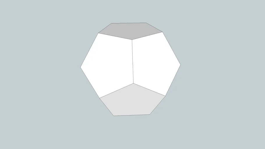 dodecahedron | 3D Warehouse