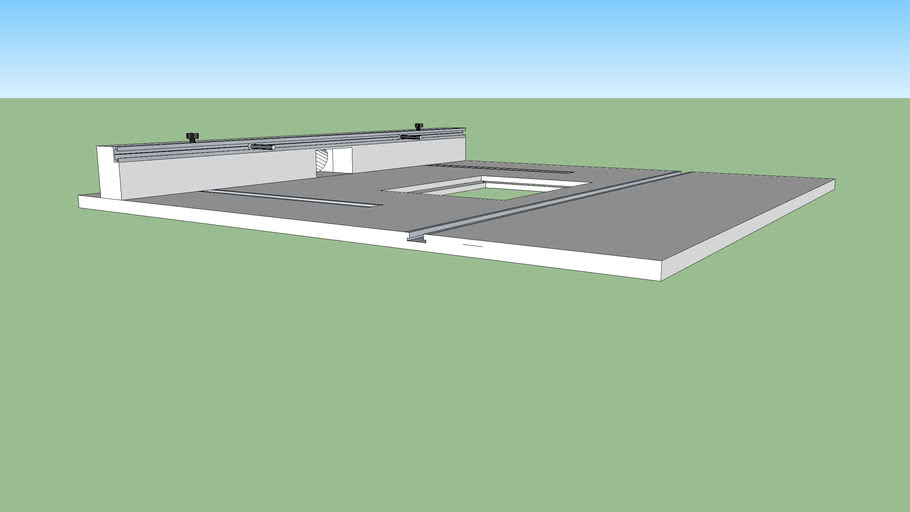 Router Table With Fence | 3D Warehouse