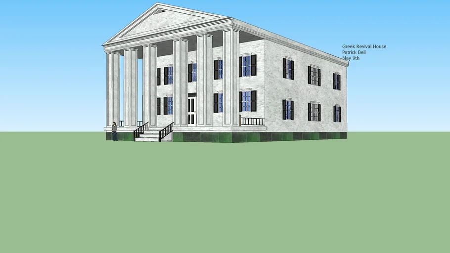 Greek Revival Mansion | 3D Warehouse