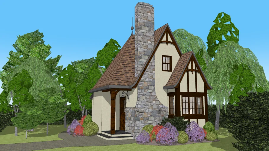 Tiny Tudor Cottage | 3D Warehouse