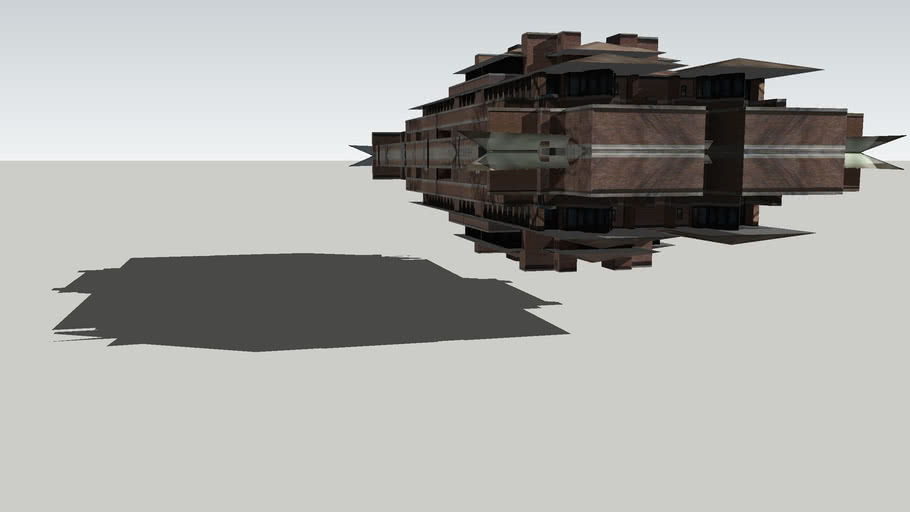 Robie House Symmetrical | 3D Warehouse