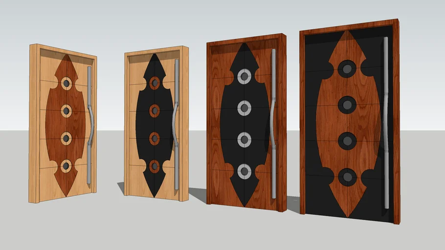 Modern Doors - Shield | 3D Warehouse