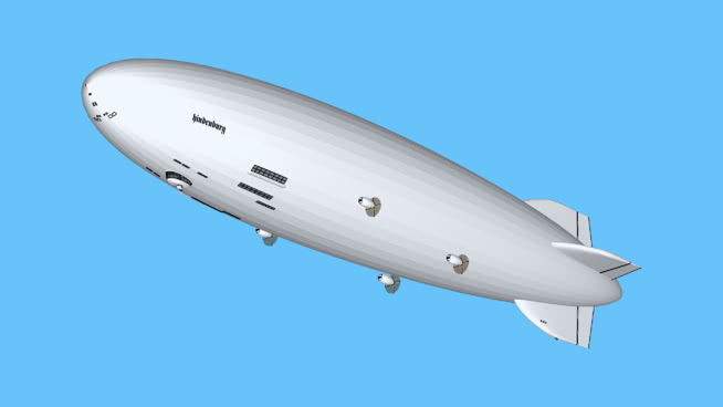 LZ-129 Hindenburg | 3D Warehouse