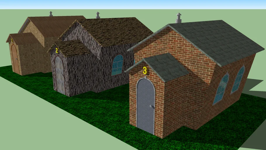 Three Little Pigs | 3D Warehouse