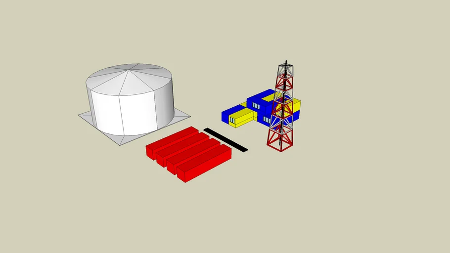Oil Field 1 | 3D Warehouse