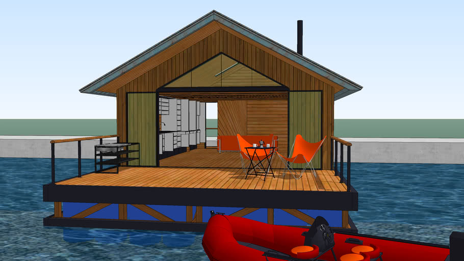 Floating House | 3D Warehouse
