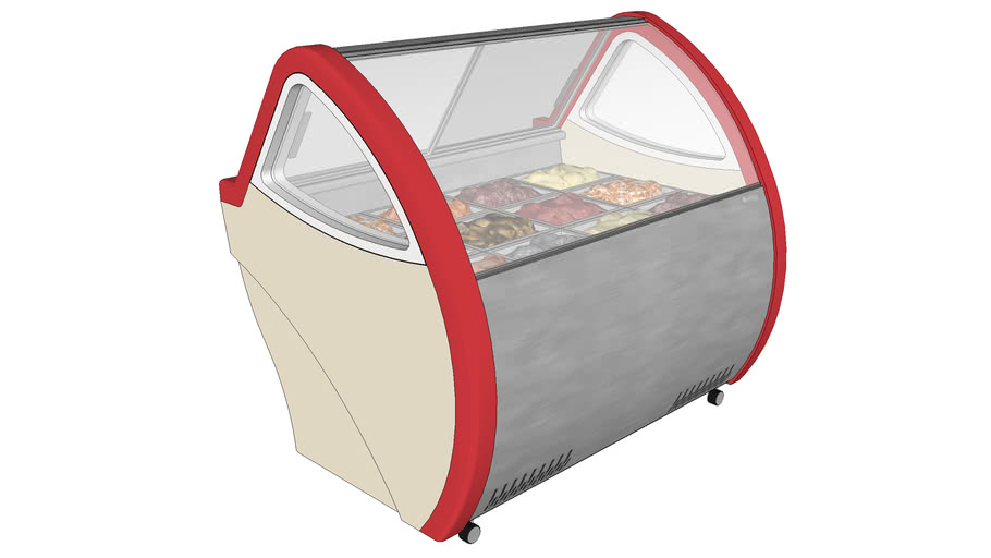 Expositor de Gelato | 3D Warehouse