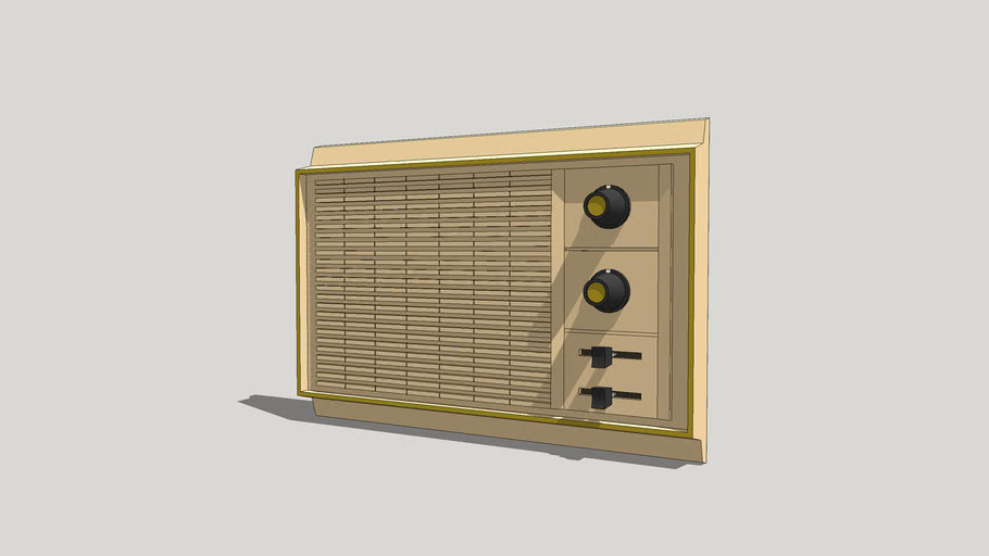 NuTone Intercom | 3D Warehouse