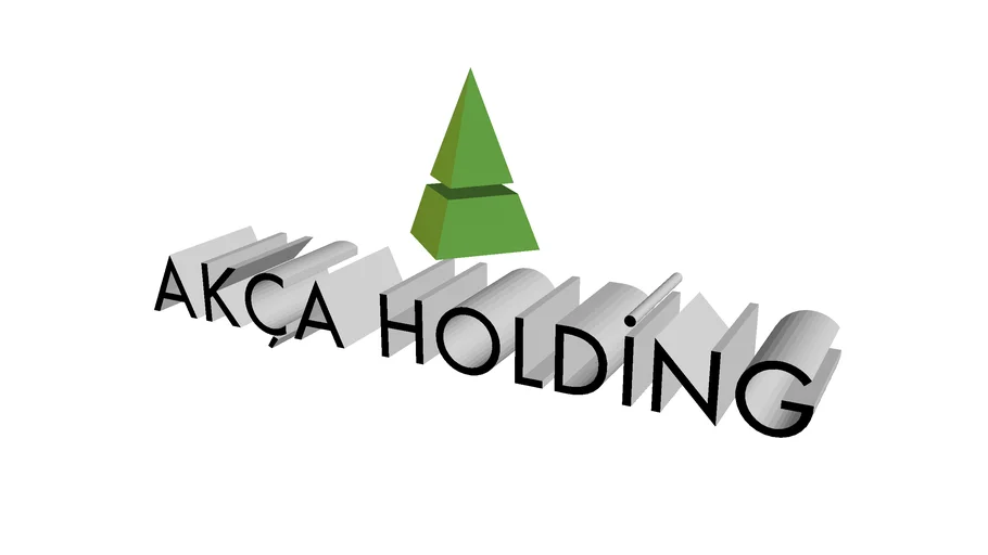 akça holding logo | 3D Warehouse
