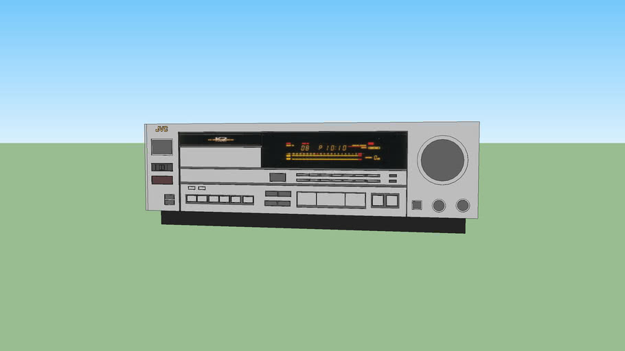 JVC (XD-1010) DAT tape deck | 3D Warehouse