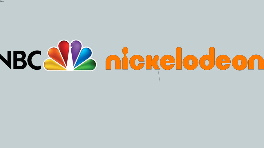NBC Nickelodeon Logo | 3D Warehouse