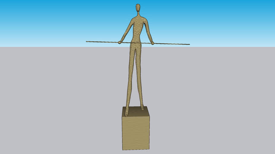 Gold Statue | 3D Warehouse