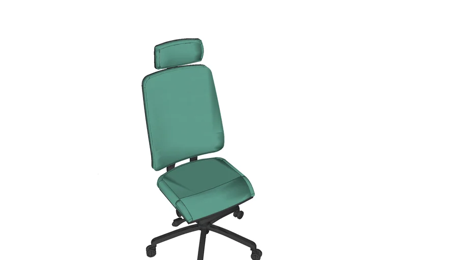 Ocee Design Absolute chair uph with headrest | 3D Warehouse