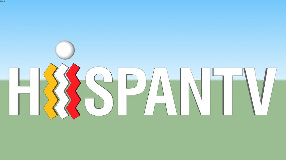 HispanTV logo | 3D Warehouse