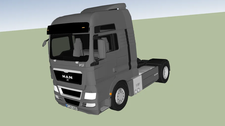 MAN TGX V8 | 3D Warehouse