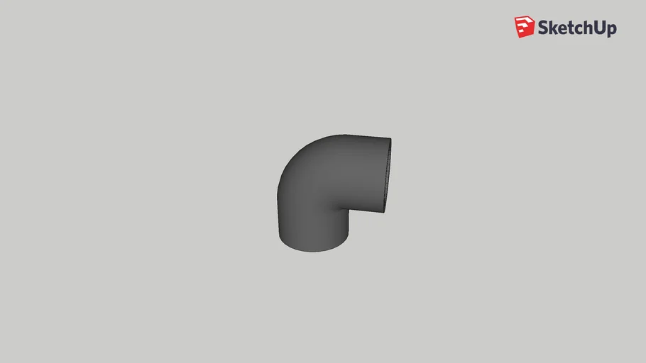 50mm 90 degree bend | 3D Warehouse