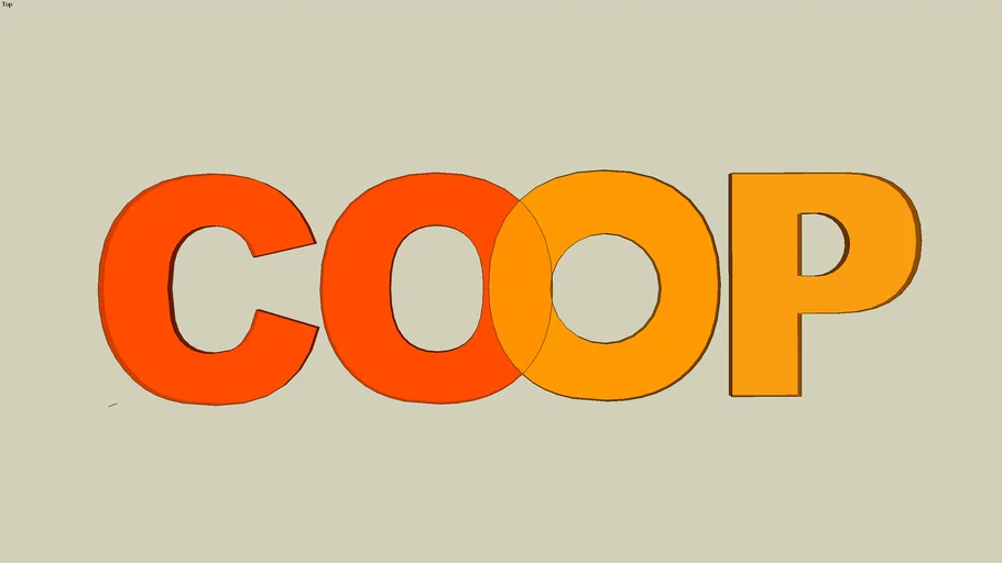 COOP logo | 3D Warehouse